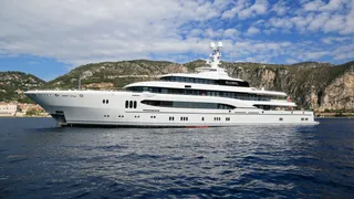 On board 74m Global with Nobiskrug shipyard owner Lars Windhorst